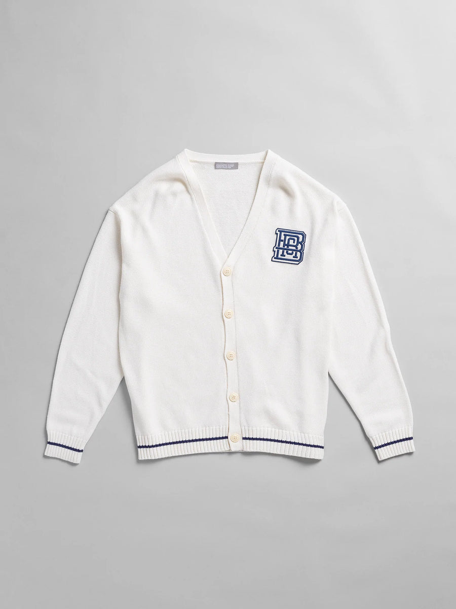 BBRC Cardigan White – BB Recreational Club